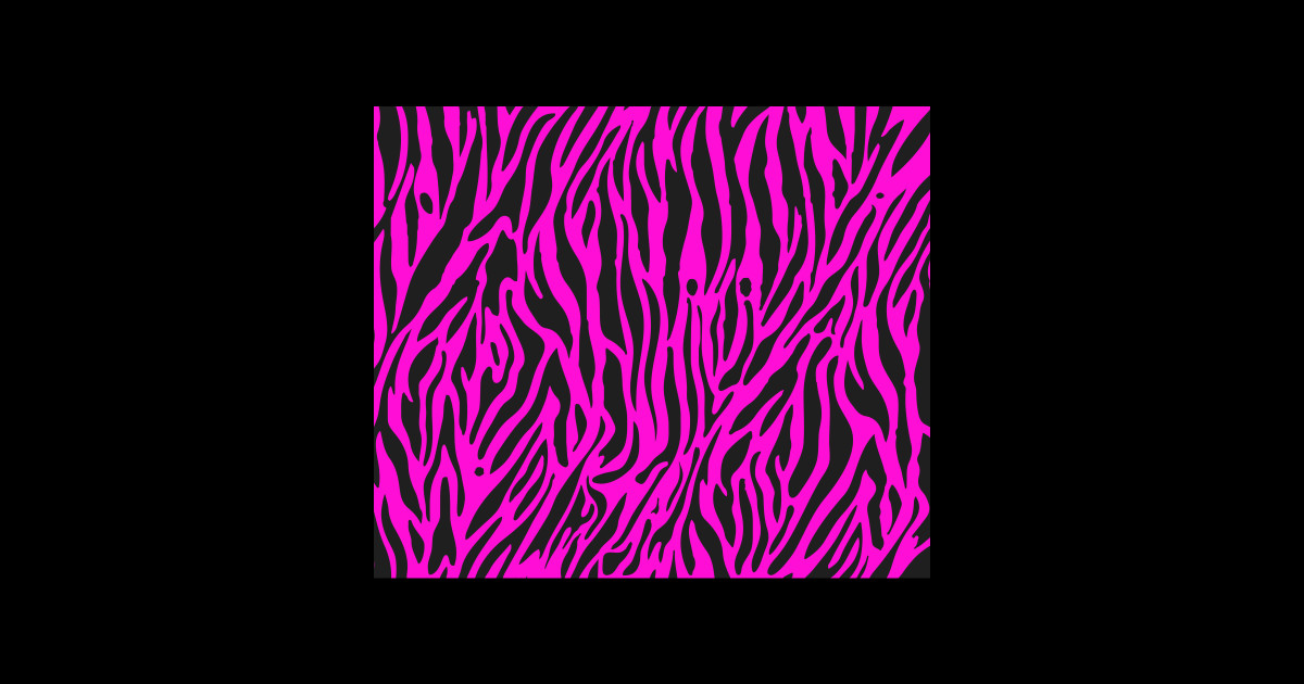 Pink Zebra Print - Pink Zebra Print - T-Shirt | TeePublic