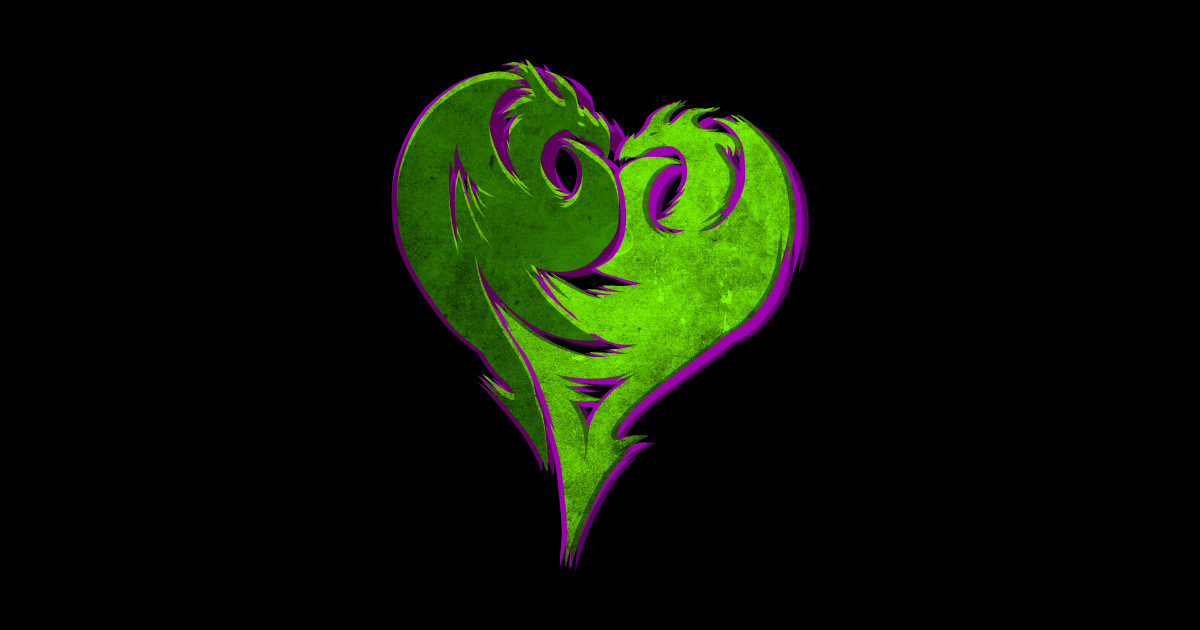 Green Heart - Disney - Pin | TeePublic