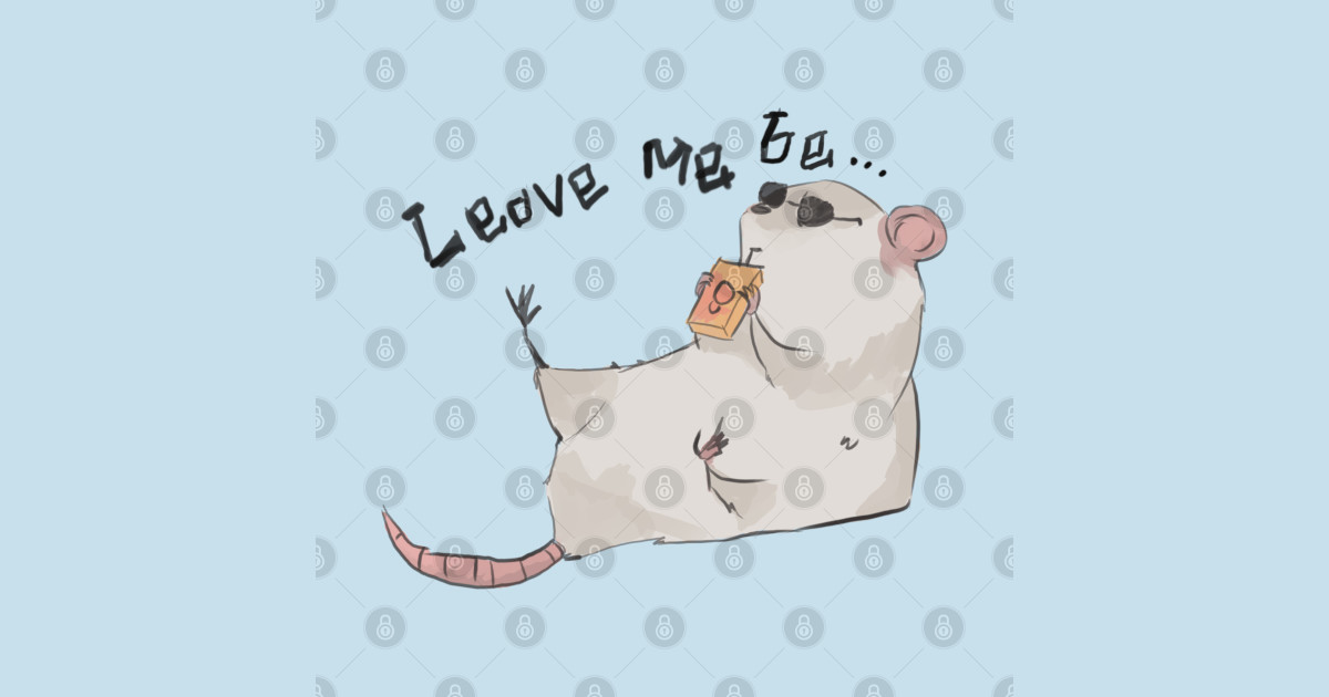 Lazy Mouse - Mouse Design - T-Shirt | TeePublic