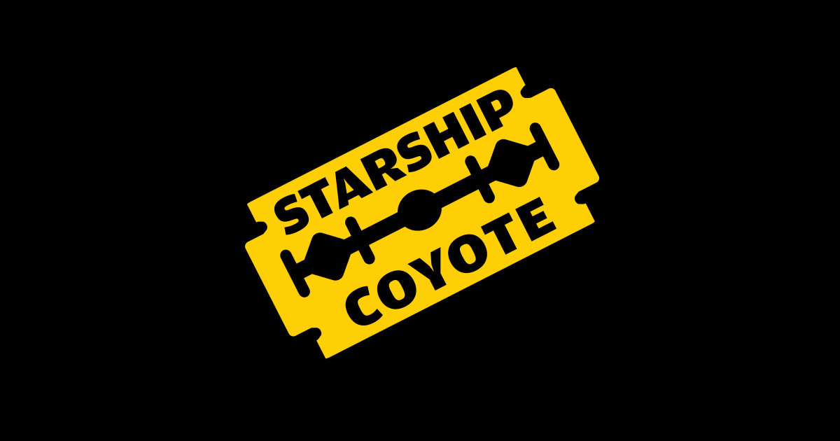 Starship Coyote - Scott Hall - Sticker | TeePublic