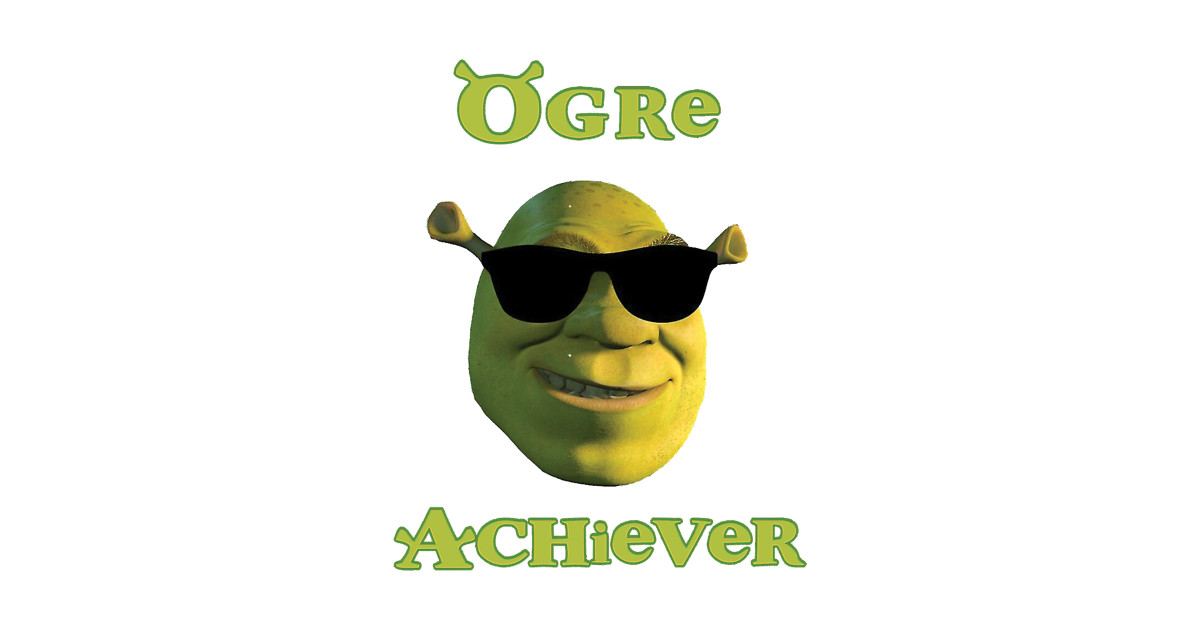 Ogre Achiever Shrek Swamped Vintage Cartoon - Shrek - T-Shirt | TeePublic