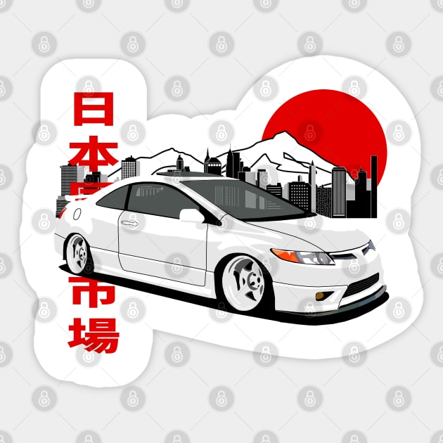 Honda Civic SI - Honda - Sticker | TeePublic