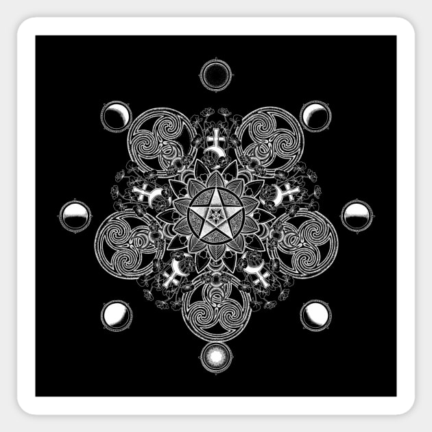 Lilith Sigil Mandala - Lilith - Sticker | TeePublic