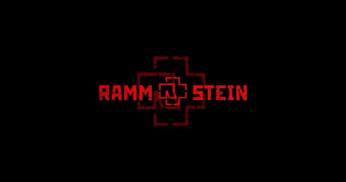 RAMMSTEIN RED - Rammstein - Sticker | TeePublic