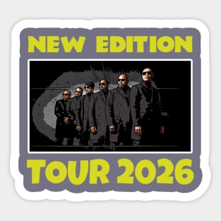 New Edition Tour 2026 Stickers for Sale | TeePublic