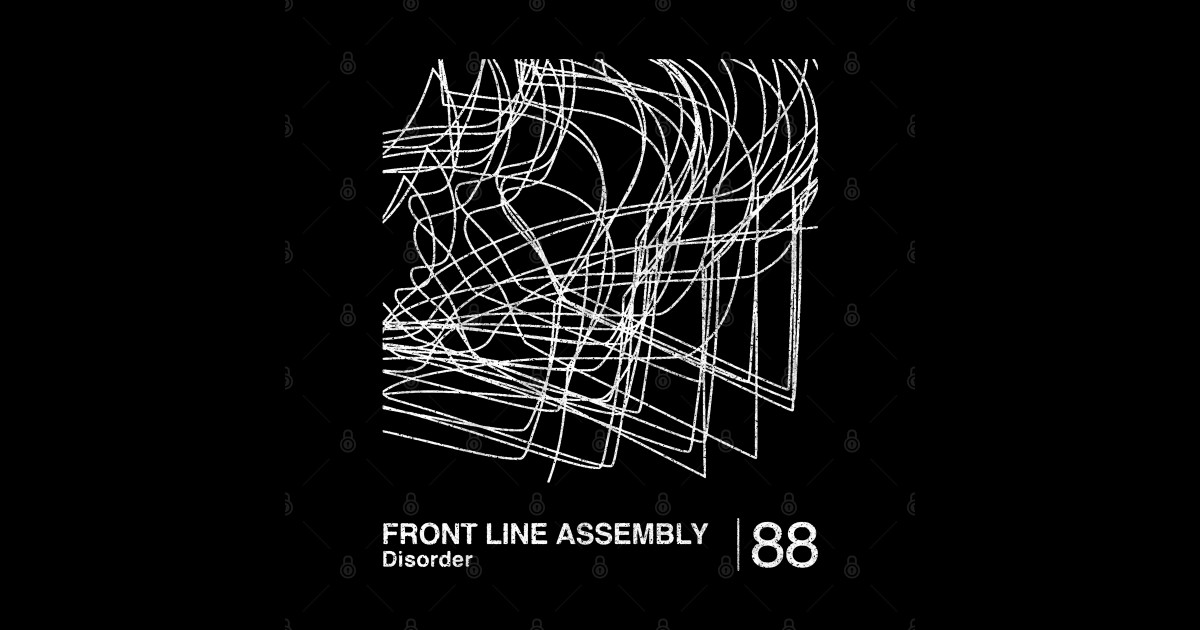 Disorder / Minimalist Graphic Design Artwork - Front Line Assembly ...