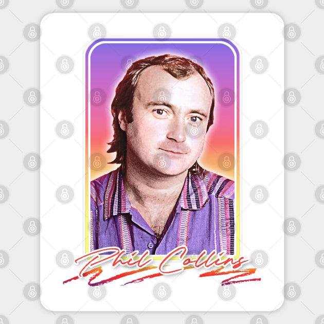 Phil Collins /// Retro 80s Aesthetic Fan Design - Phil Collins ...