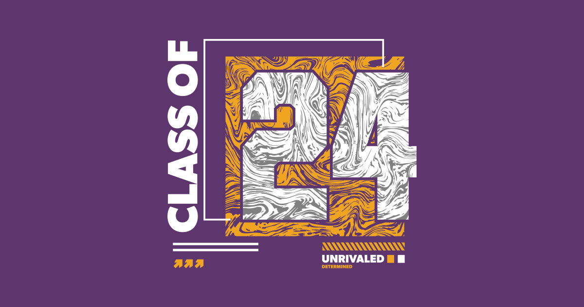 Class of 2024 Urban Streetwear // Graduation Class of '24 Gold - Class ...