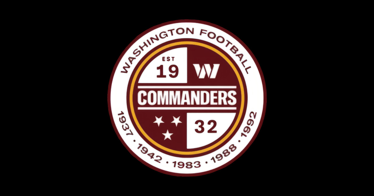Washington Commanders V1 - sultan desain #55 - Washington Commanders - Sticker | TeePublic