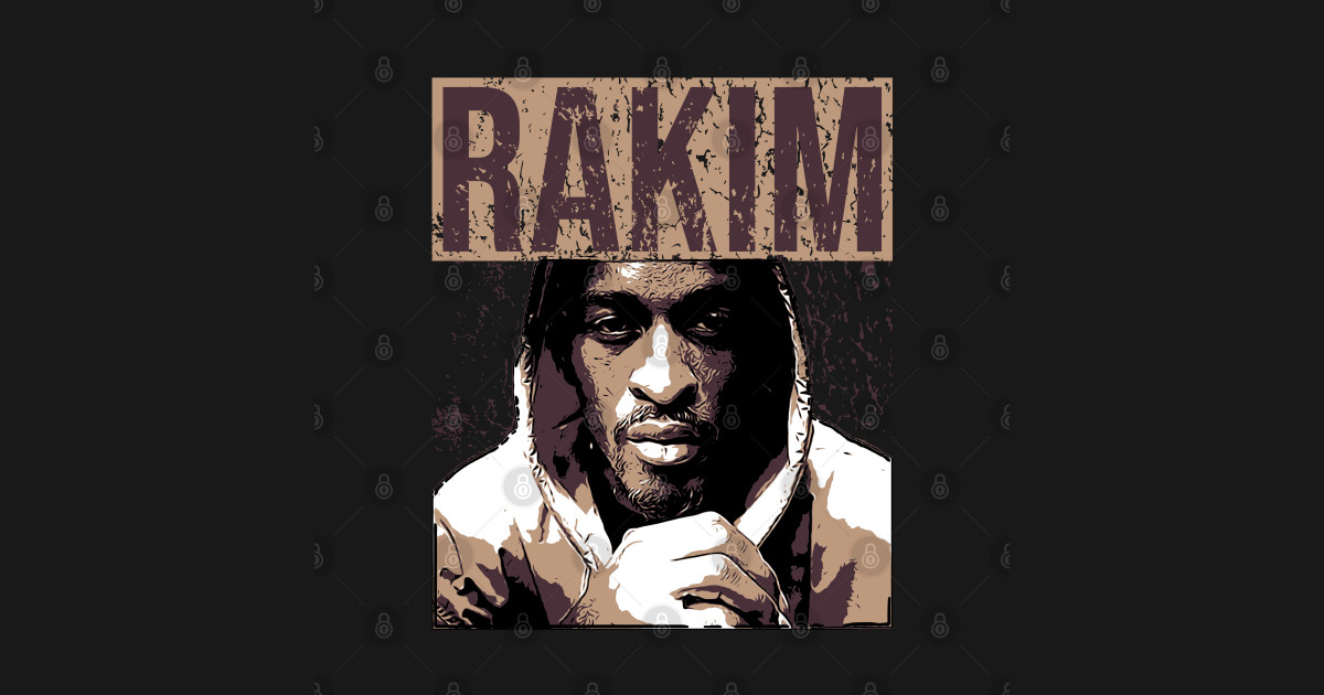 Rakim Allah, vintage poster - Rakim - T-Shirt | TeePublic