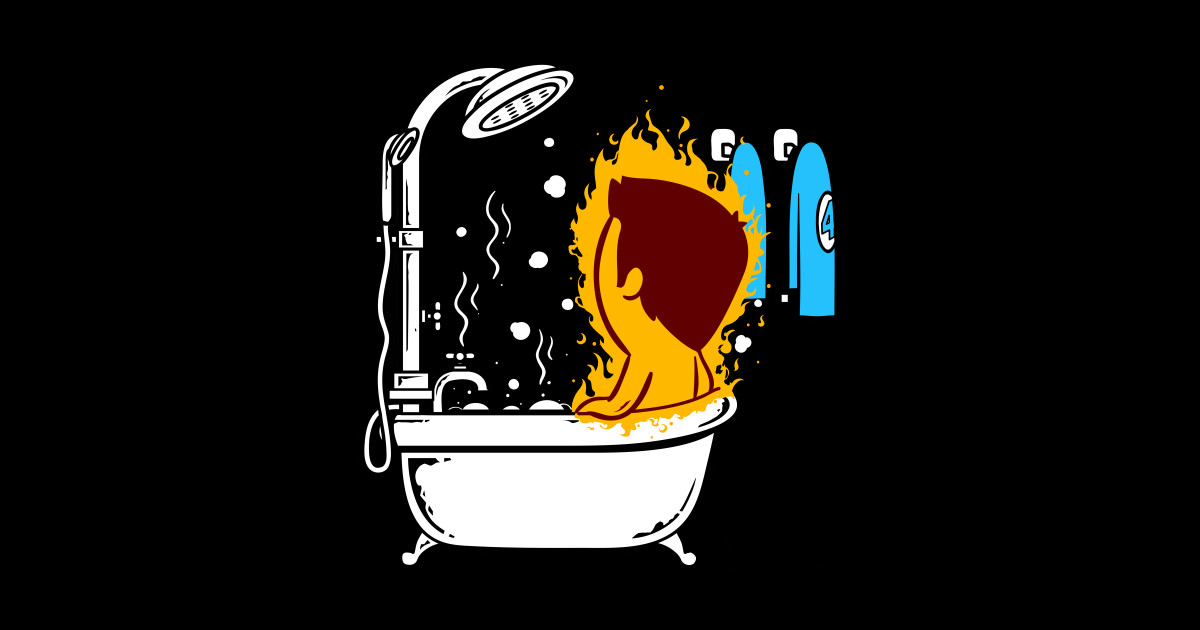 Bath and Shower - Hot Tub - Hot Tub - Sticker | TeePublic