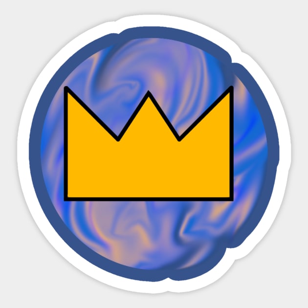 Crown logo - Crown - Sticker | TeePublic