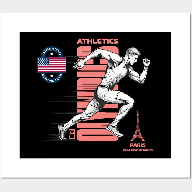 PARIS - Team USA - OLYMPICS - ATHLETICS 2024- Olympic Runner - 1 ...