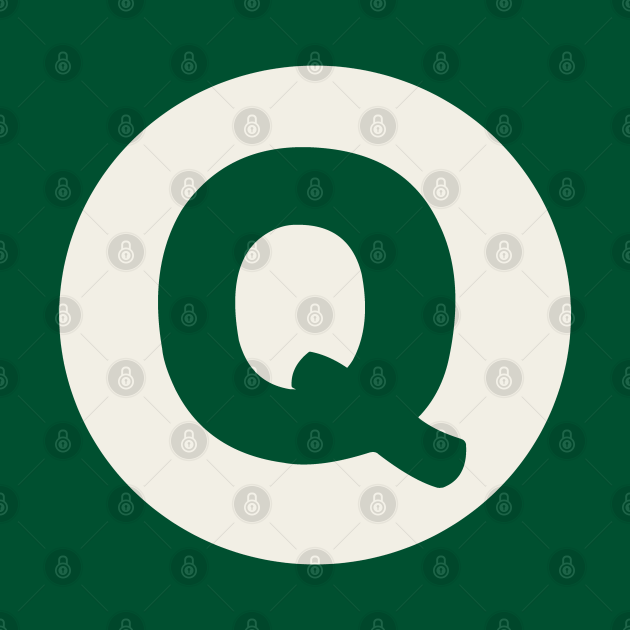 letter q green - Q - Long Sleeve T-Shirt | TeePublic