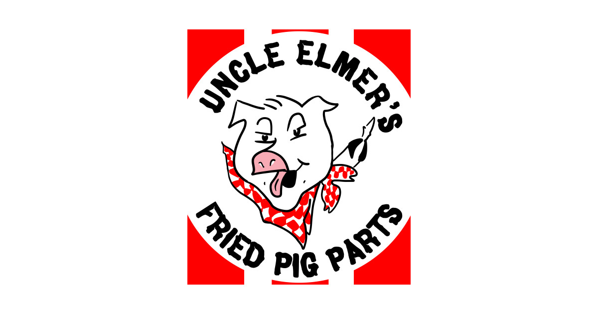 Uncle Elmer's Fried Pig Parts - Wrestling - T-Shirt | TeePublic