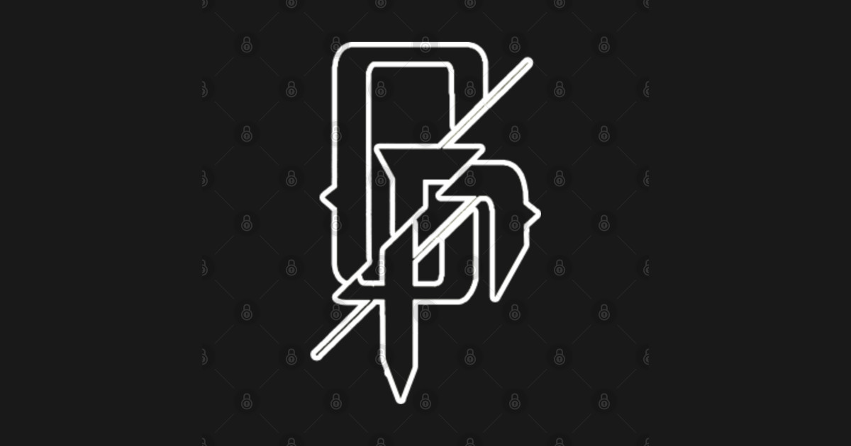 coldrain Logo Stroke - Coldrain - Sticker | TeePublic