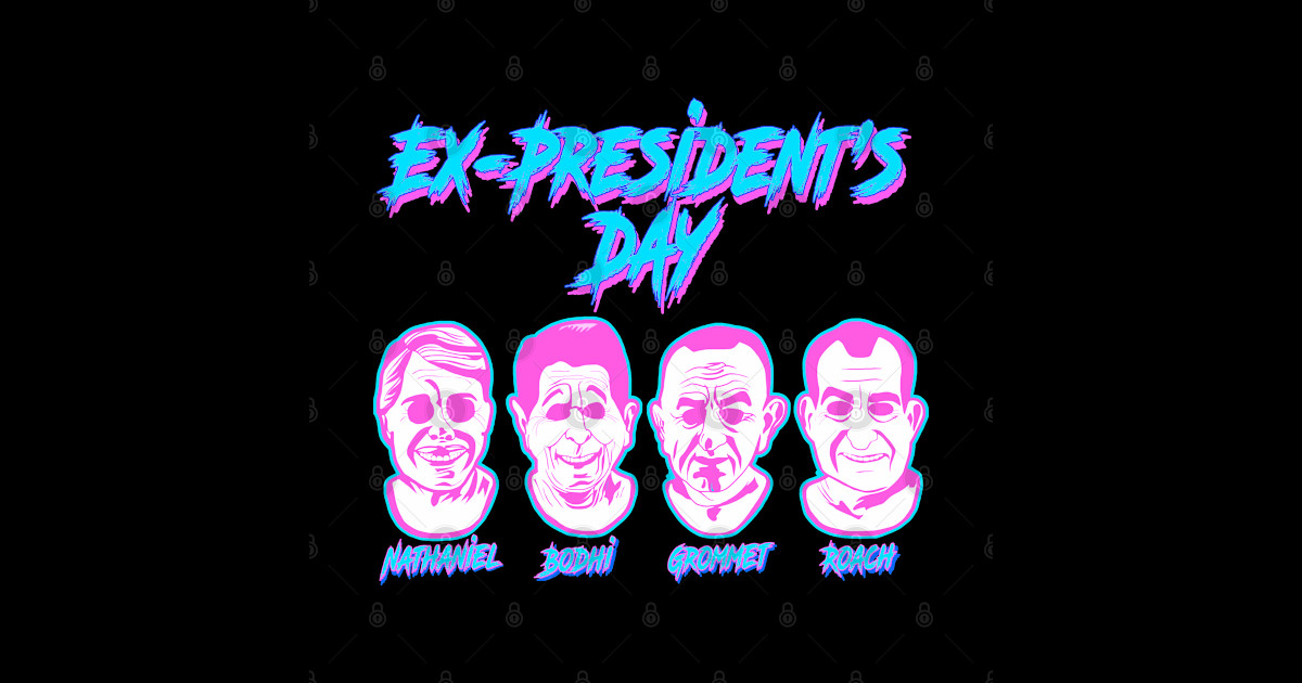 Ex-Presidents Day - Point Break - Sticker | TeePublic