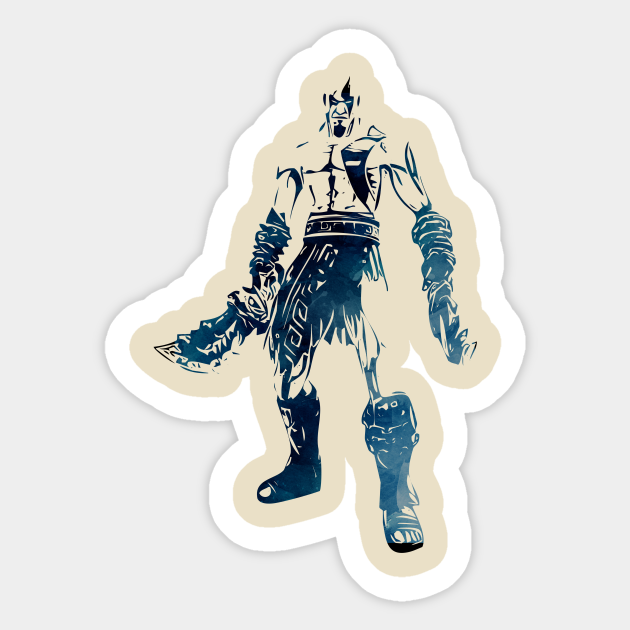 Kratos - God of War - God Of War - Sticker | TeePublic