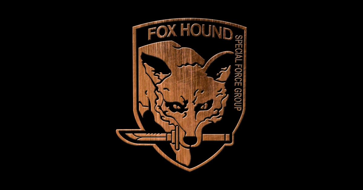 Fox Hound Special Forces Group Logo Metal Gear Solid - Metal Gear Solid ...