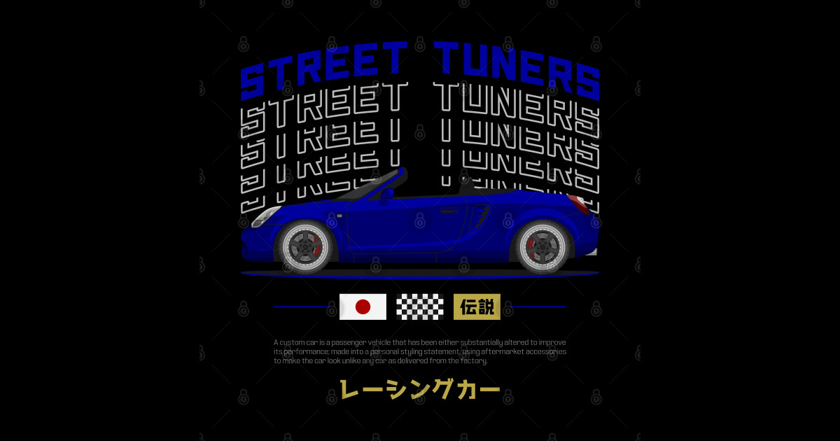 Tuner Blue MK3 MR 2 JDM - Mr2 - Posters and Art Prints | TeePublic