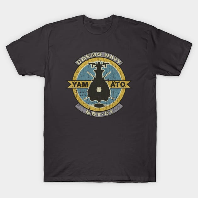 Cosmo Navy Yamato BBY-01 Patch - Star Blazers - T-Shirt | TeePublic