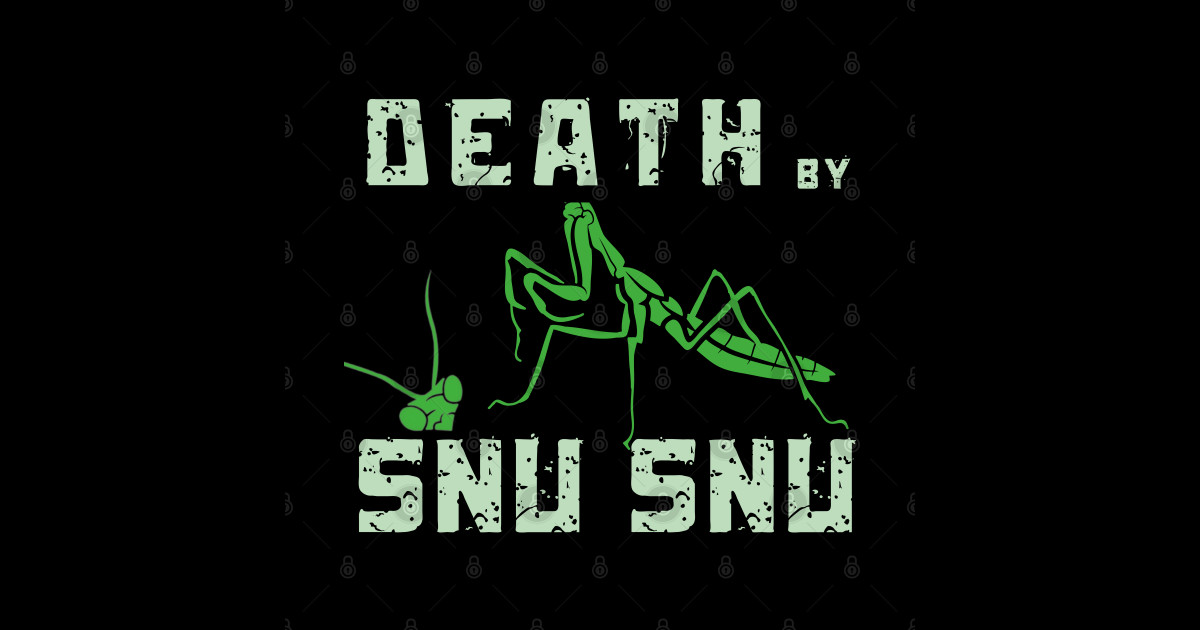 Praying Mantis Death by Snu Snu - Praying Mantis - Sticker | TeePublic