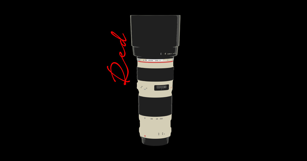 I'm Red Photographer - Canon - Sticker | TeePublic