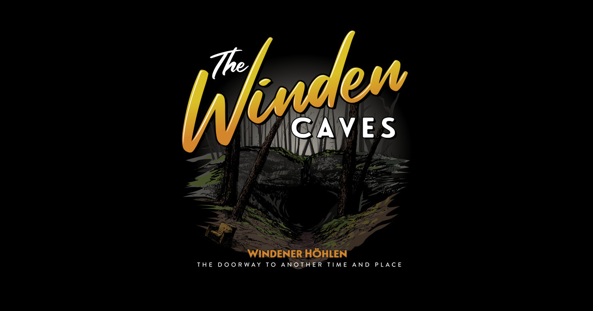The Winden Caves - Dark - Pin | TeePublic