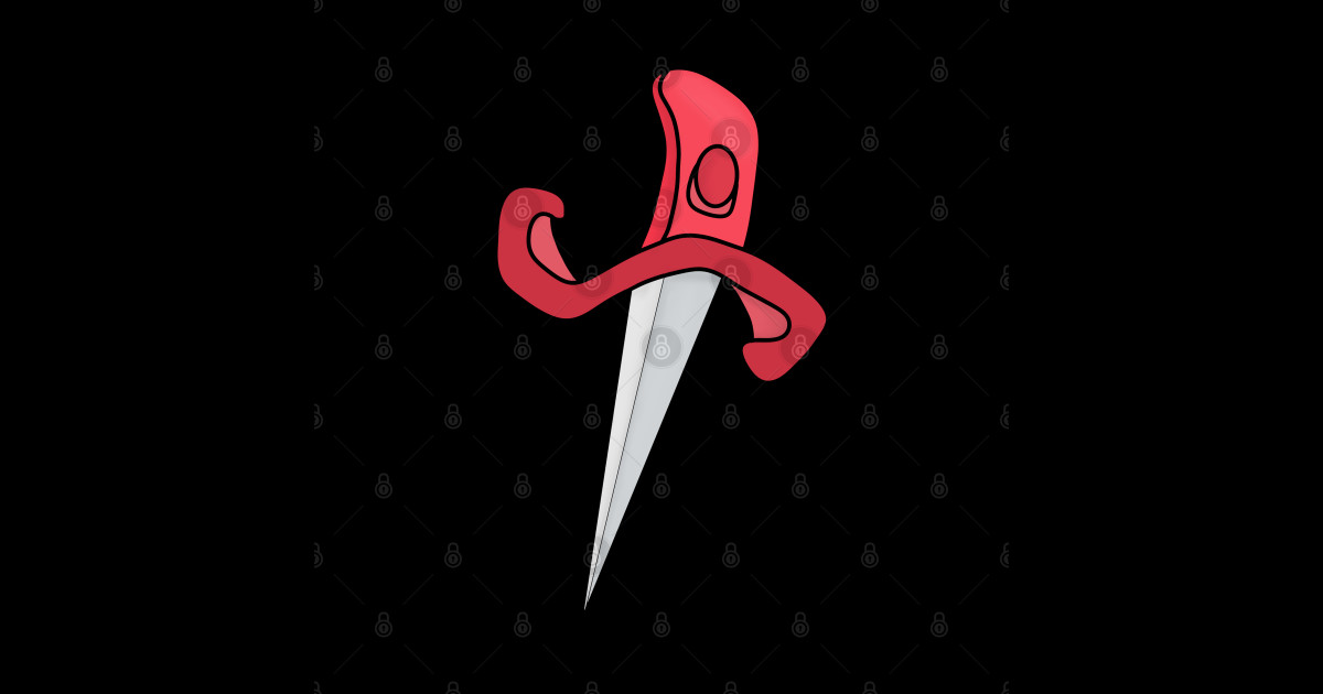 Cartoon Style Dagger - Daggers - Posters and Art Prints | TeePublic