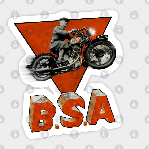 bsa motorcycle emblems