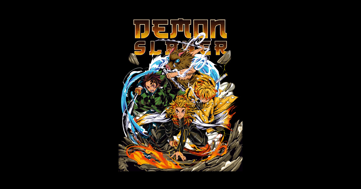 Sun Breathing Swordsman Design, Lightning Speed Warrior in Gradient ...