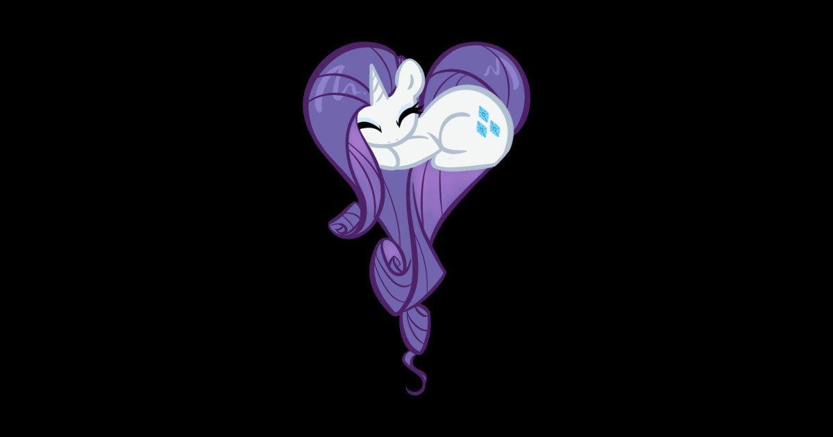 Heart Of Rarity - Mlp - Sticker | TeePublic