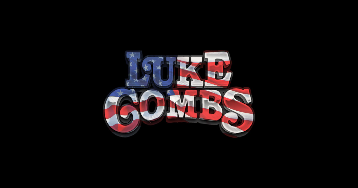LUKE COMBS FLAG - Luke Combs - Sticker | TeePublic