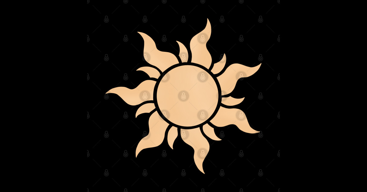 sun - Rapunzel - Sticker | TeePublic