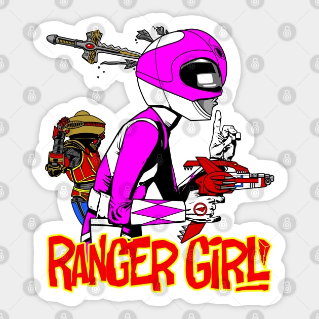 Ranger Girl - Rangers - Sticker | TeePublic