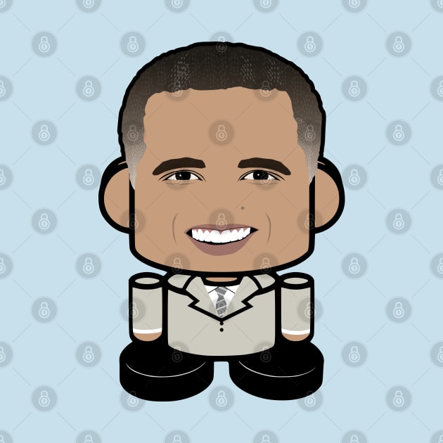 Mr. Obamabot POLITICO'BOT Toy Robot (Tan Suit) - Political Toy - T ...