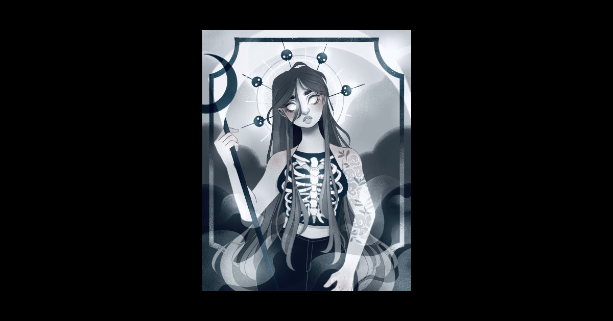 The Death - Lady Death - Sticker | TeePublic