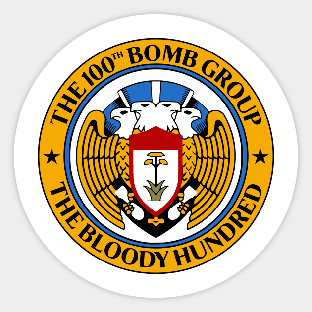 100th Bomb Group Insignia - Masters Of The Air - Sticker | TeePublic