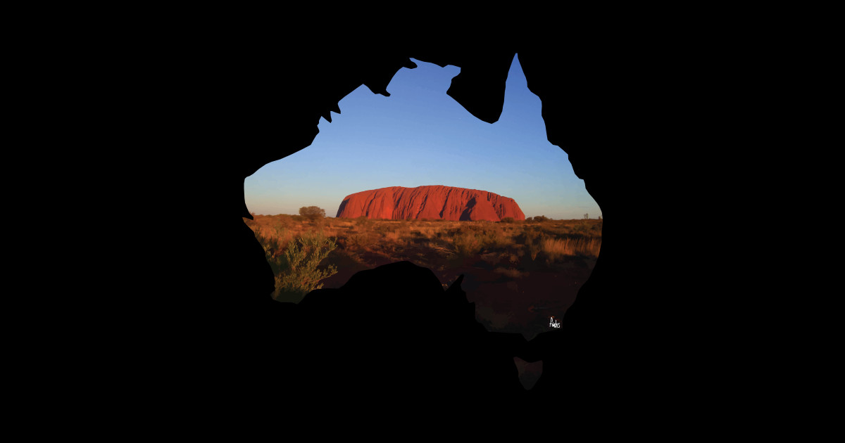 Uluru Australia - Australia - Sticker | TeePublic
