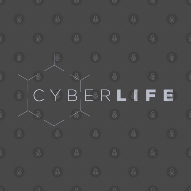 Cyberlife logo (No Background) - Cyberlife - T-Shirt | TeePublic