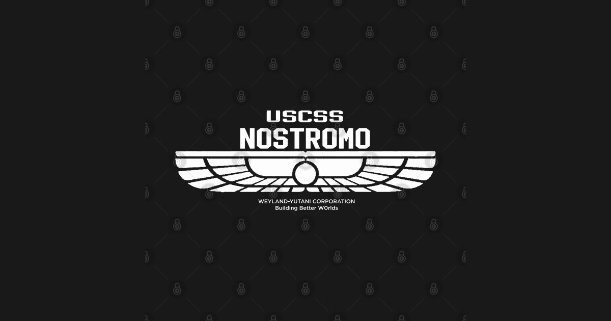 Nostromo Weyland Logo Alien - Alien - T-Shirt | TeePublic