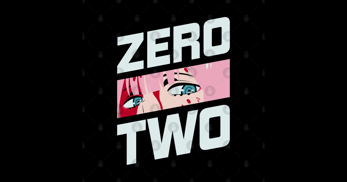 Zero Two Eyes - Zero Two - Sticker | TeePublic