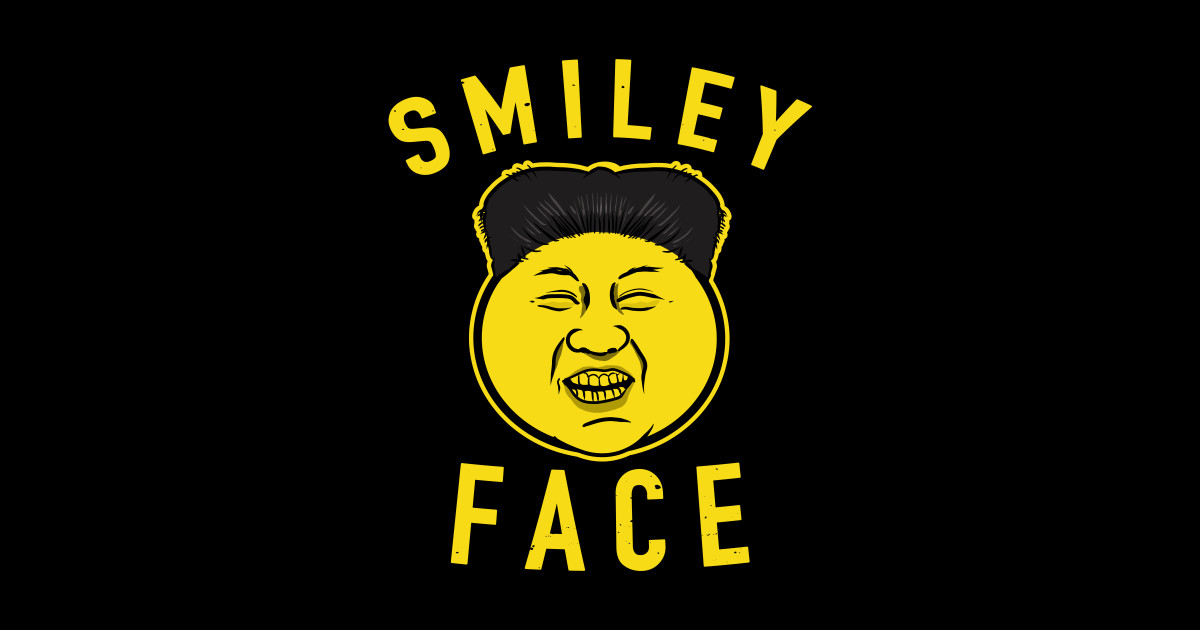 Smiley Face - Kim Jong Un - Magnet | TeePublic