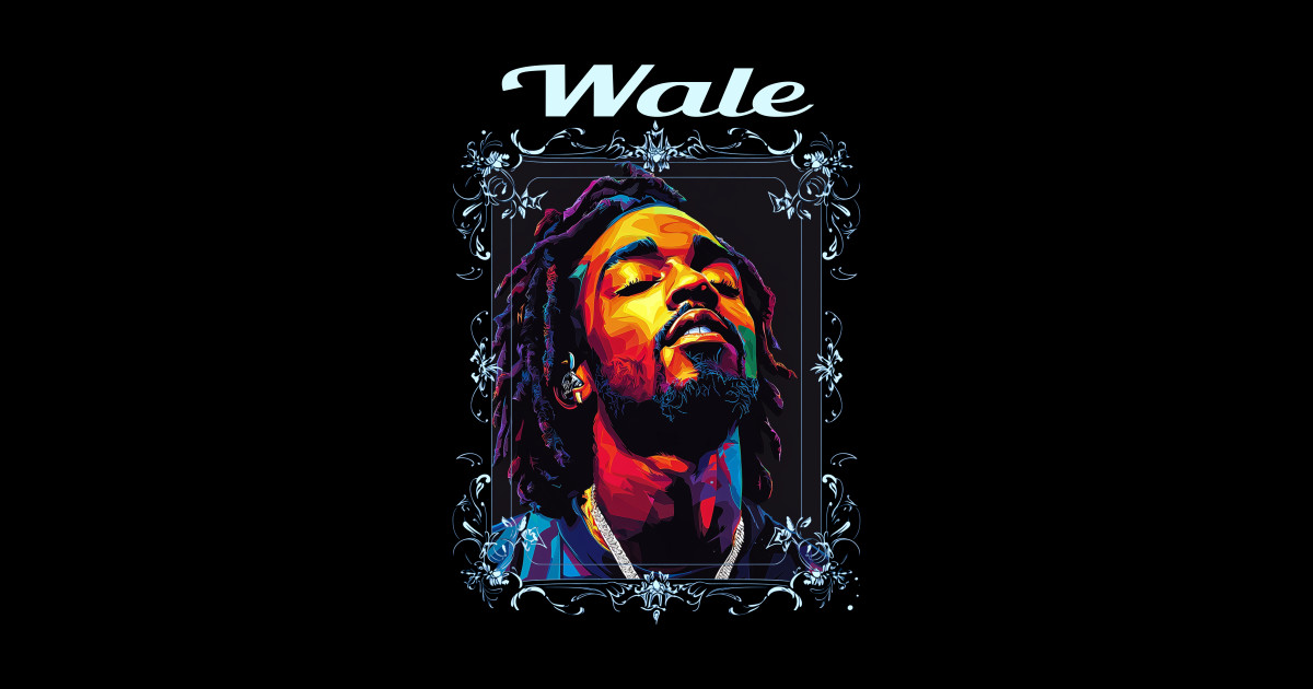 WALE MUSICIAN FAN ART - Wale Musician Fan Art - Sticker | TeePublic