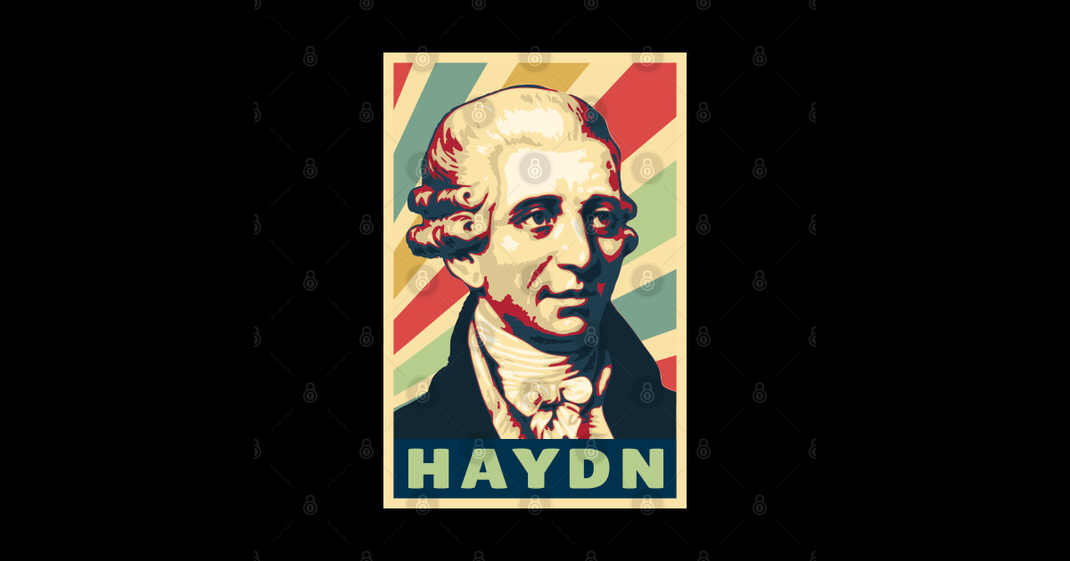 Joseph Haydn Vintage Colors - Joseph - Posters and Art Prints | TeePublic