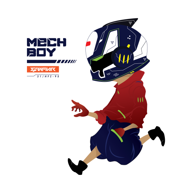 MECH BOY - Mecha - T-Shirt | TeePublic