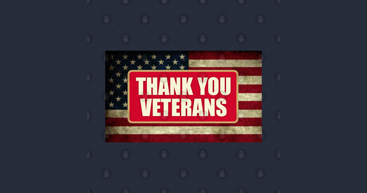 Thank You Veterans - Thank You Veterans - T-Shirt | TeePublic