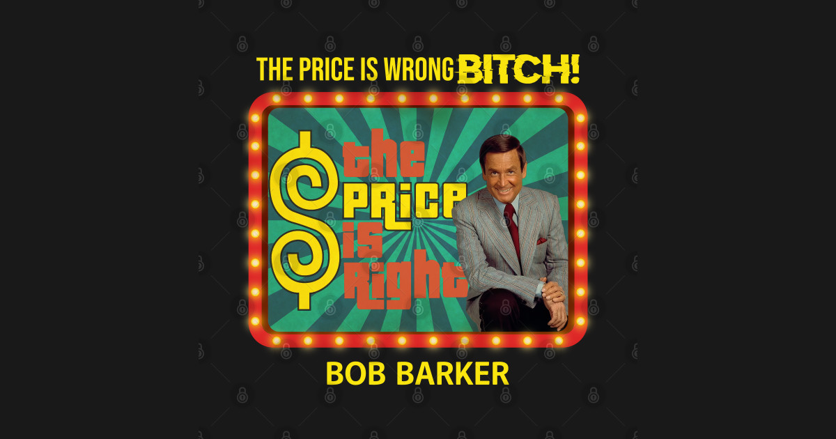 RIP Bob Barker - Bob Barker - T-Shirt | TeePublic