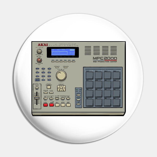 MPC - Hip Hop - Pin | TeePublic