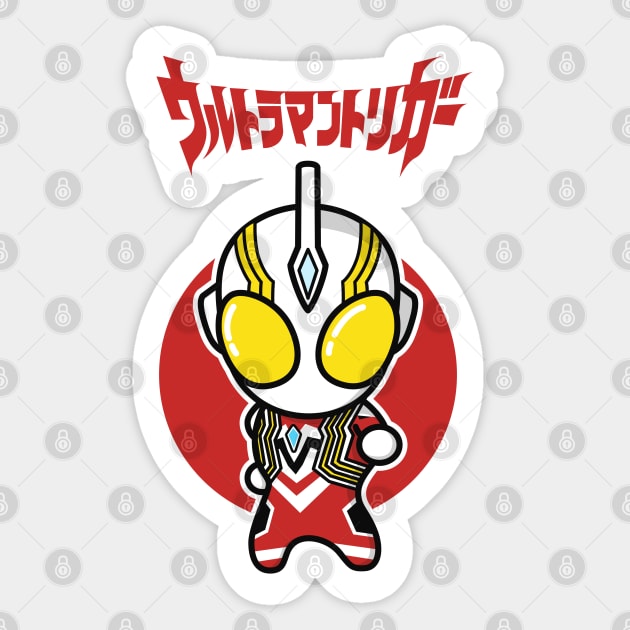Ultraman Trigger Strong Type Chibi Style Kawaii - Ultraman Trigger ...